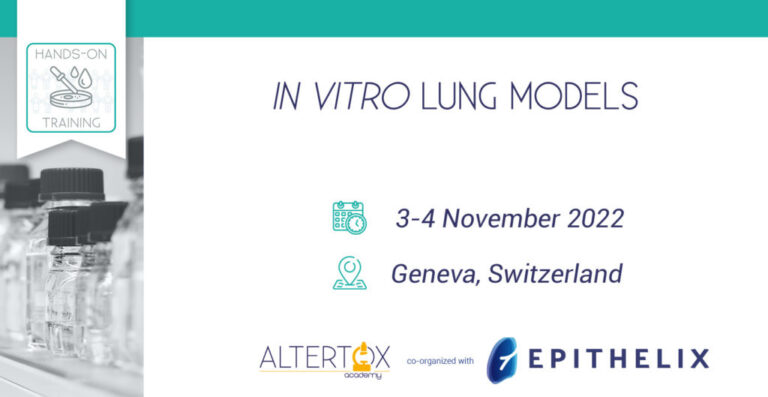Hands-on training - In vitro lung models - AlveoliX